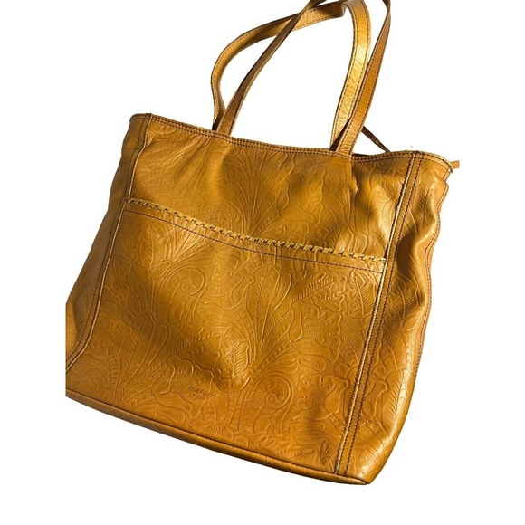 margot | Bags | Margot New York Tooled Leather Kara Large Tote | Poshmark